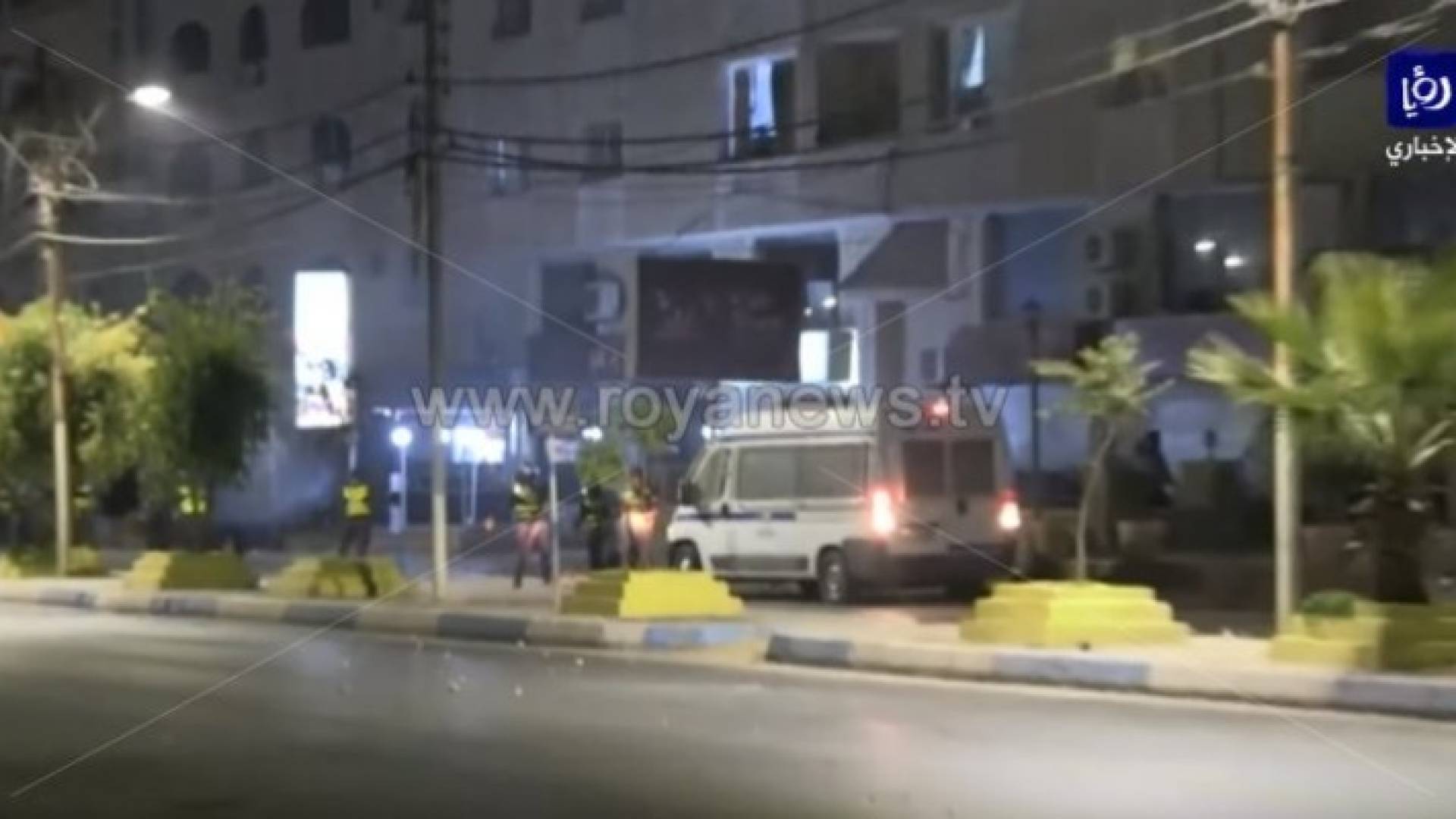 Roya News | Roya's correspondent in Irbid injured during Ramtha protests