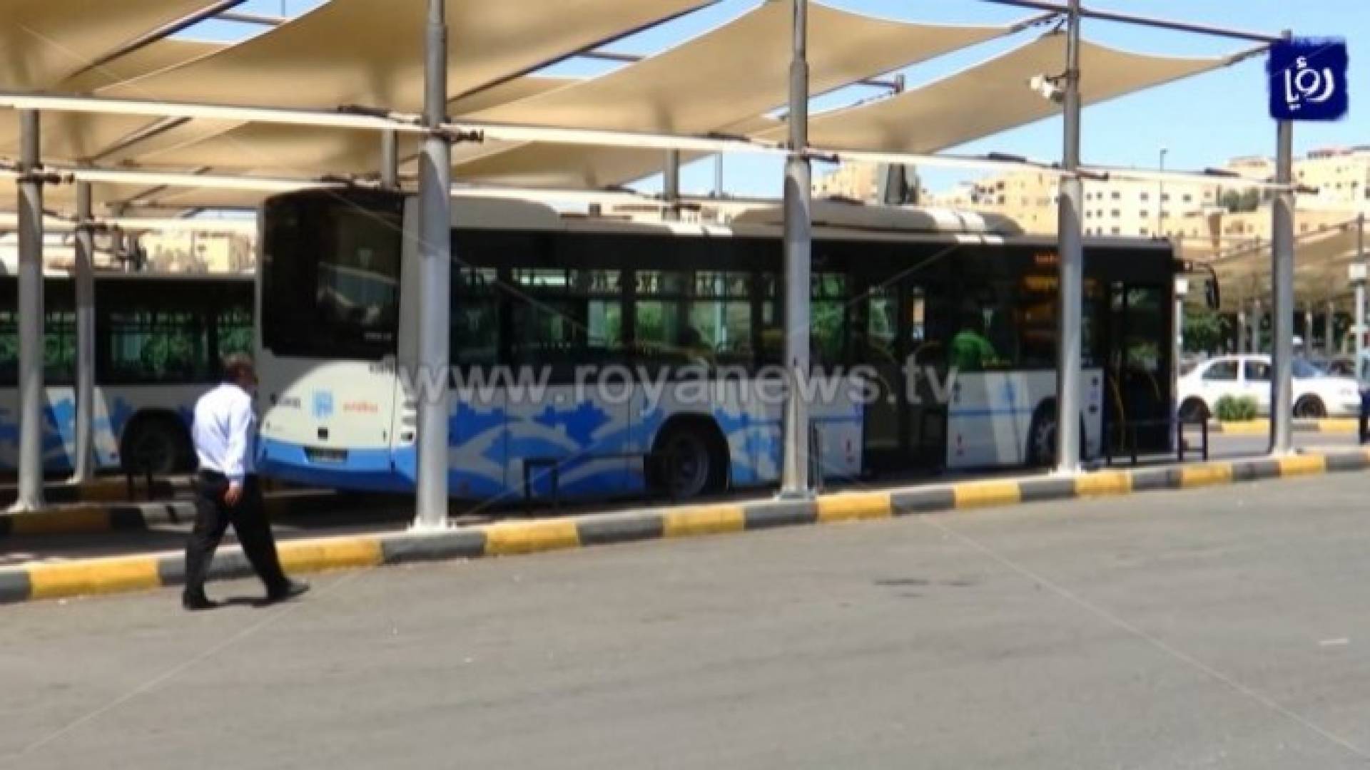 Roya News | Amman Bus to operate at a rate of 30% as of Wednesday
