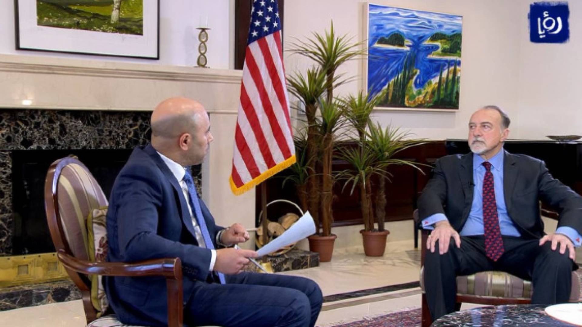 Roya News | US Ambassador to Jordan speaks to Roya