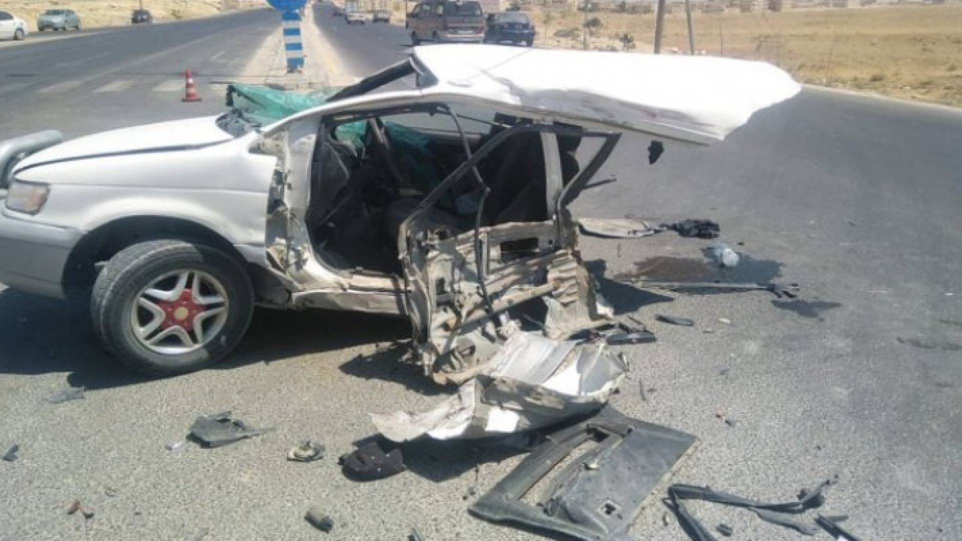 Roya News | Injuries reported after two vehicles collide on Mafraq ...