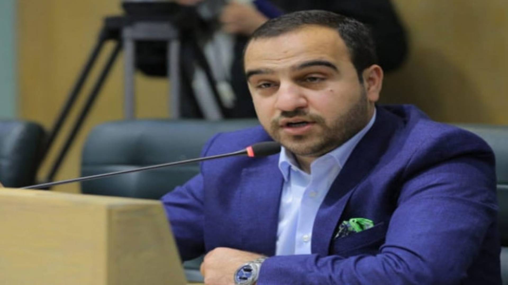 Roya News | MP Imad Adwan stands before State Security Court