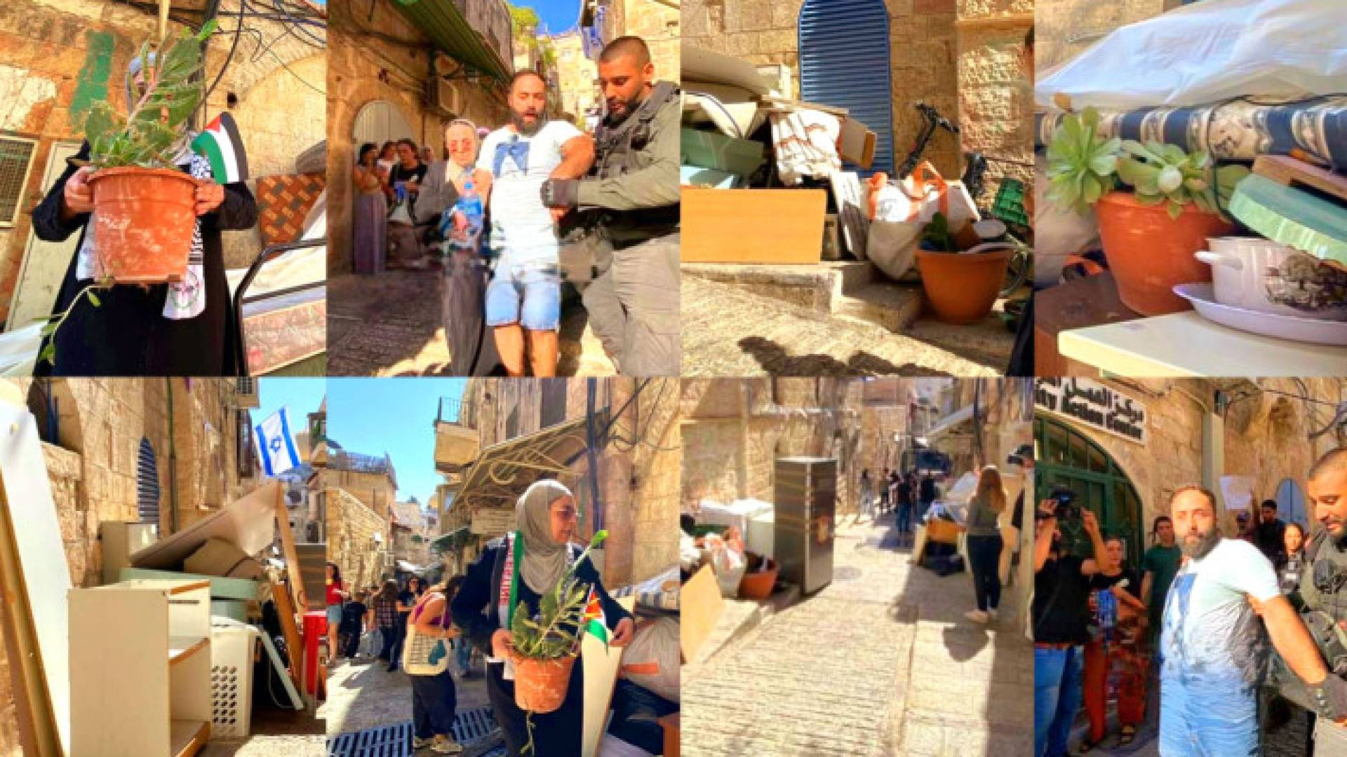 Roya News | Israeli Occupation settlers discard furniture from Sub ...