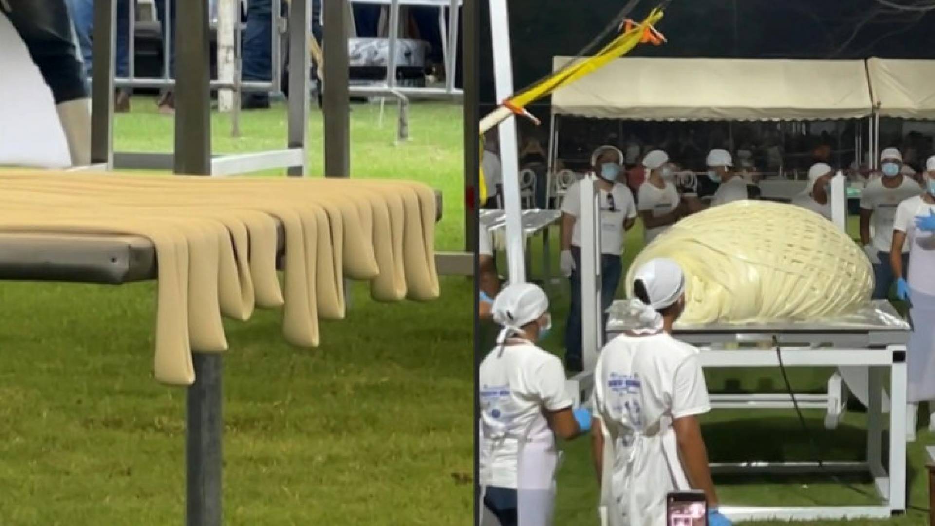 Roya News | Mexican town breaks world record for largest string cheese ball