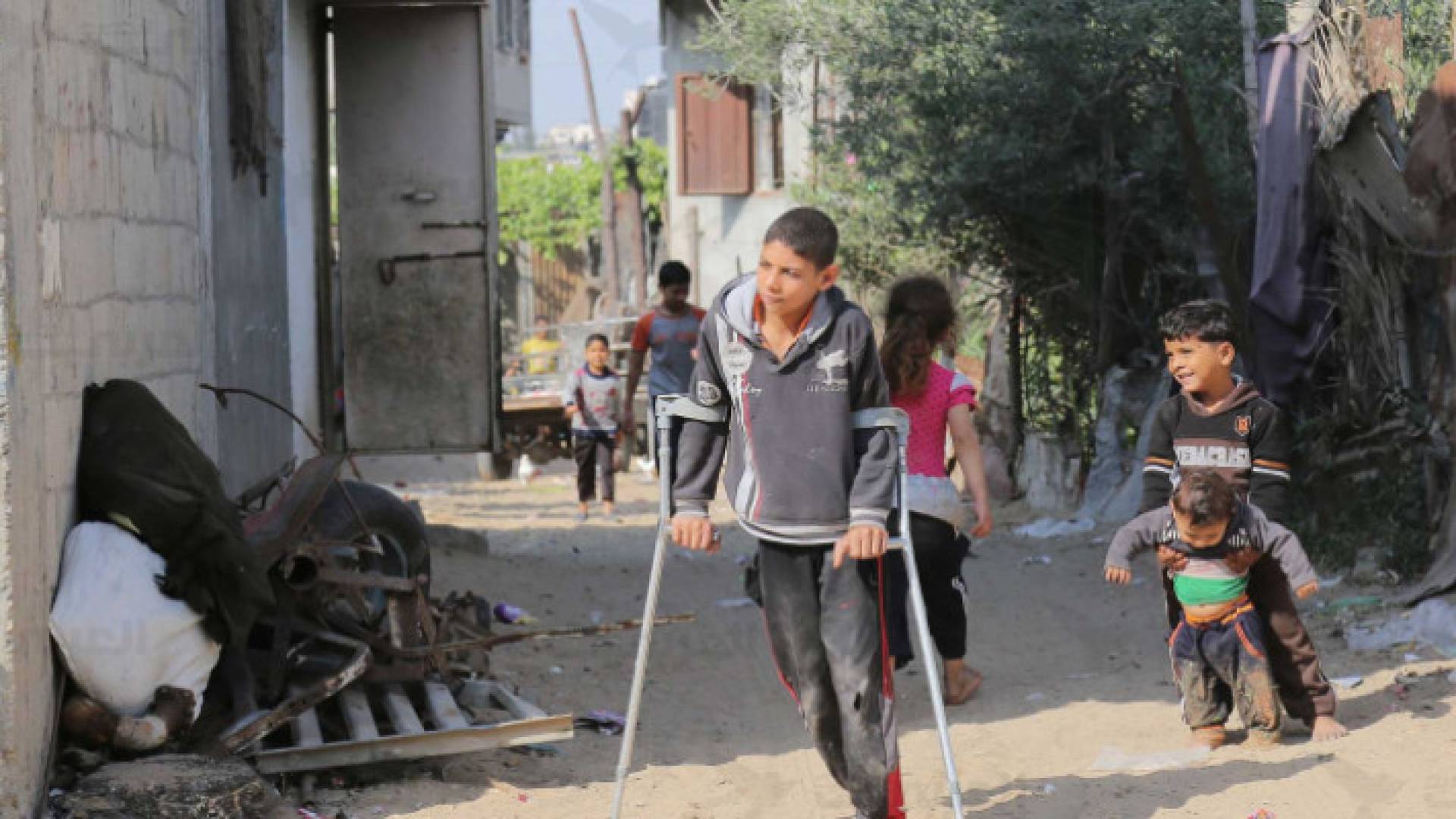 Roya News | 10 Gazan children lose legs daily, reveals report