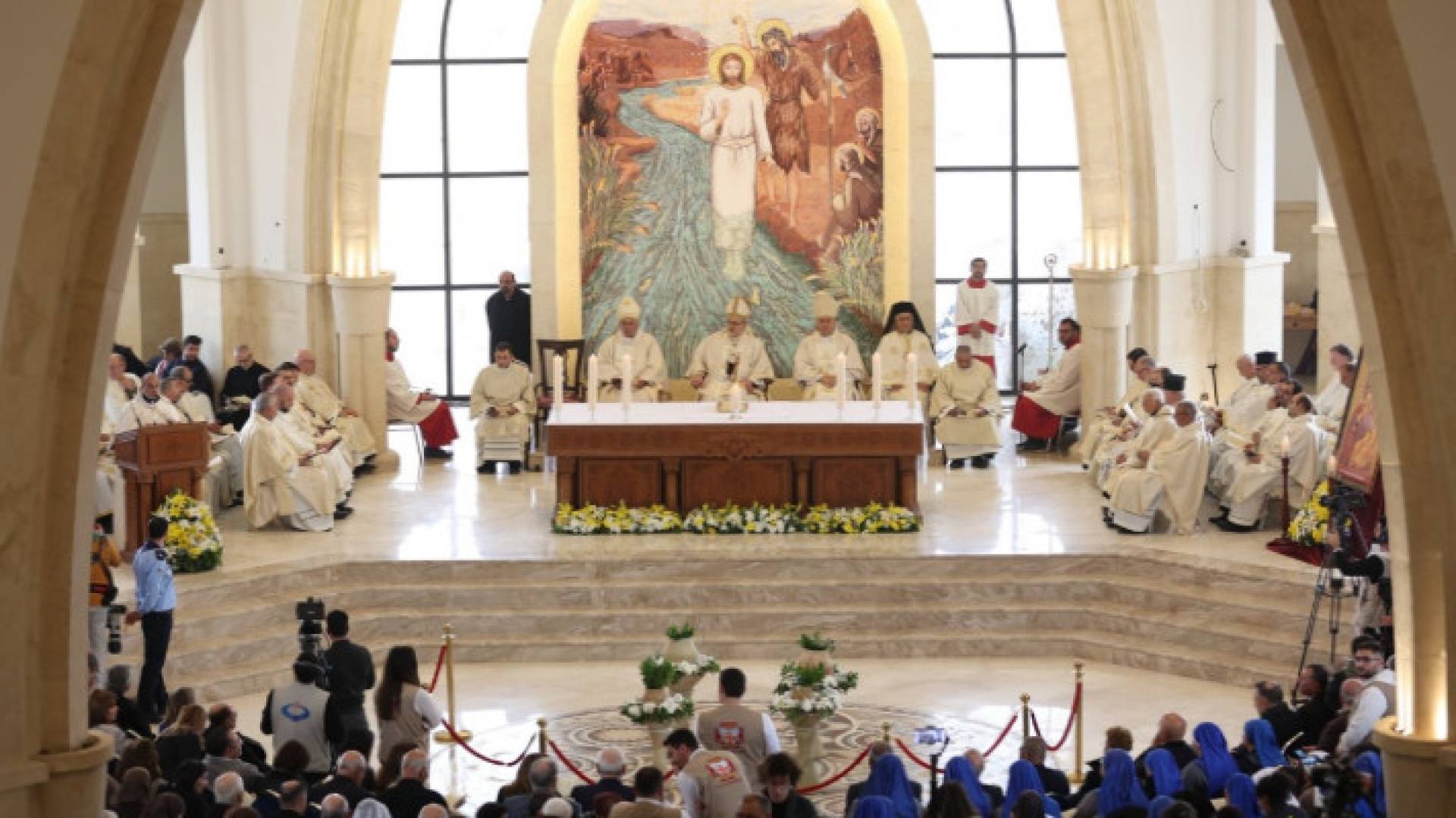 Roya News | Catholic churches in Jordan observe their 24th annual ...