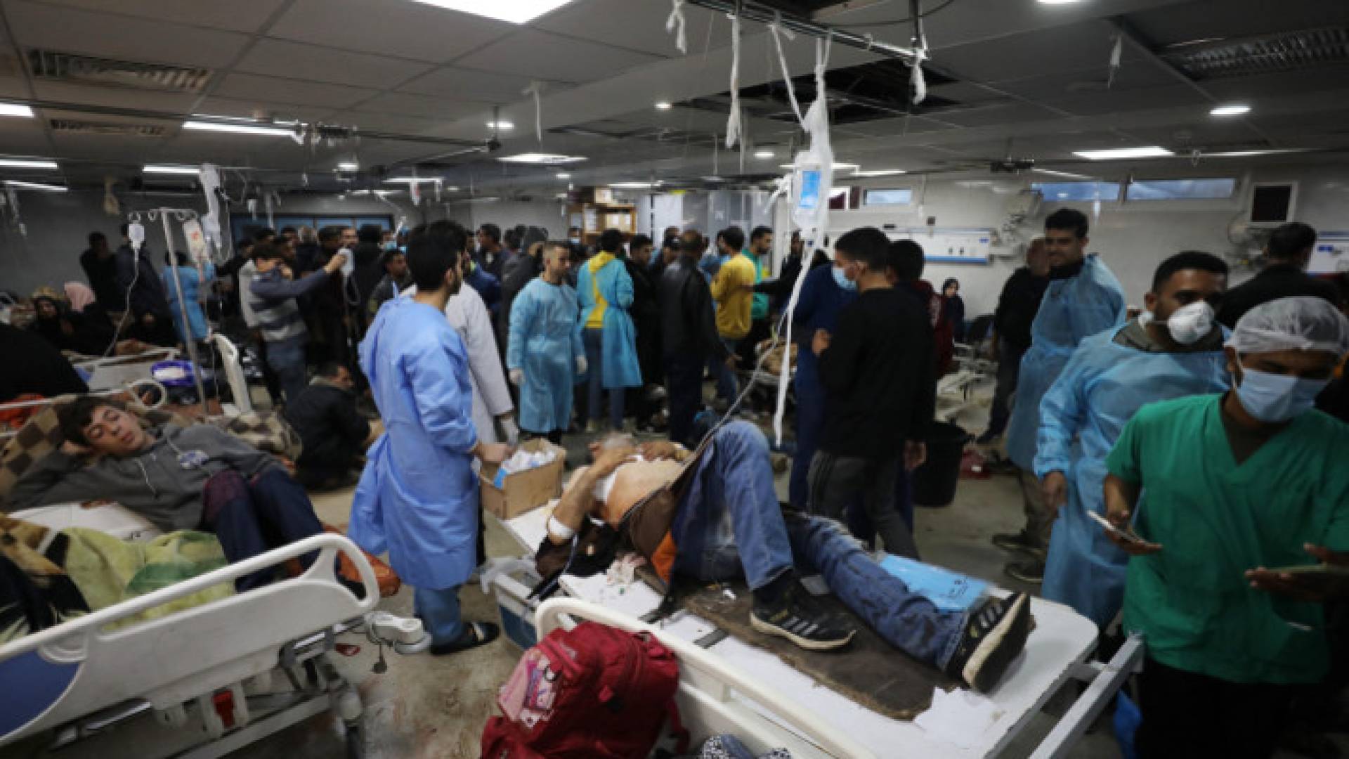 Roya News | Critical shortages in Gaza's Nasser Medical Complex as ...