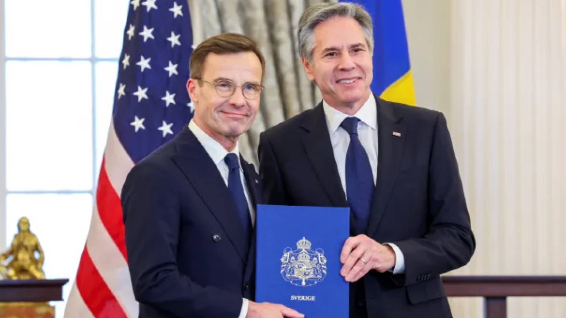 Roya News | Sweden officially joins NATO after decades of neutrality