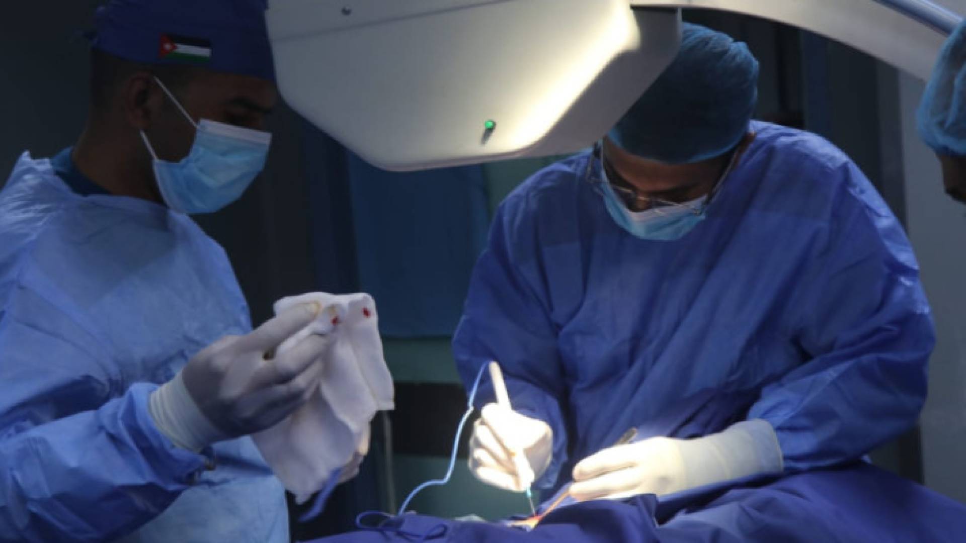 Roya News | Jordanian Field Hospital performs critical surgery amid ...