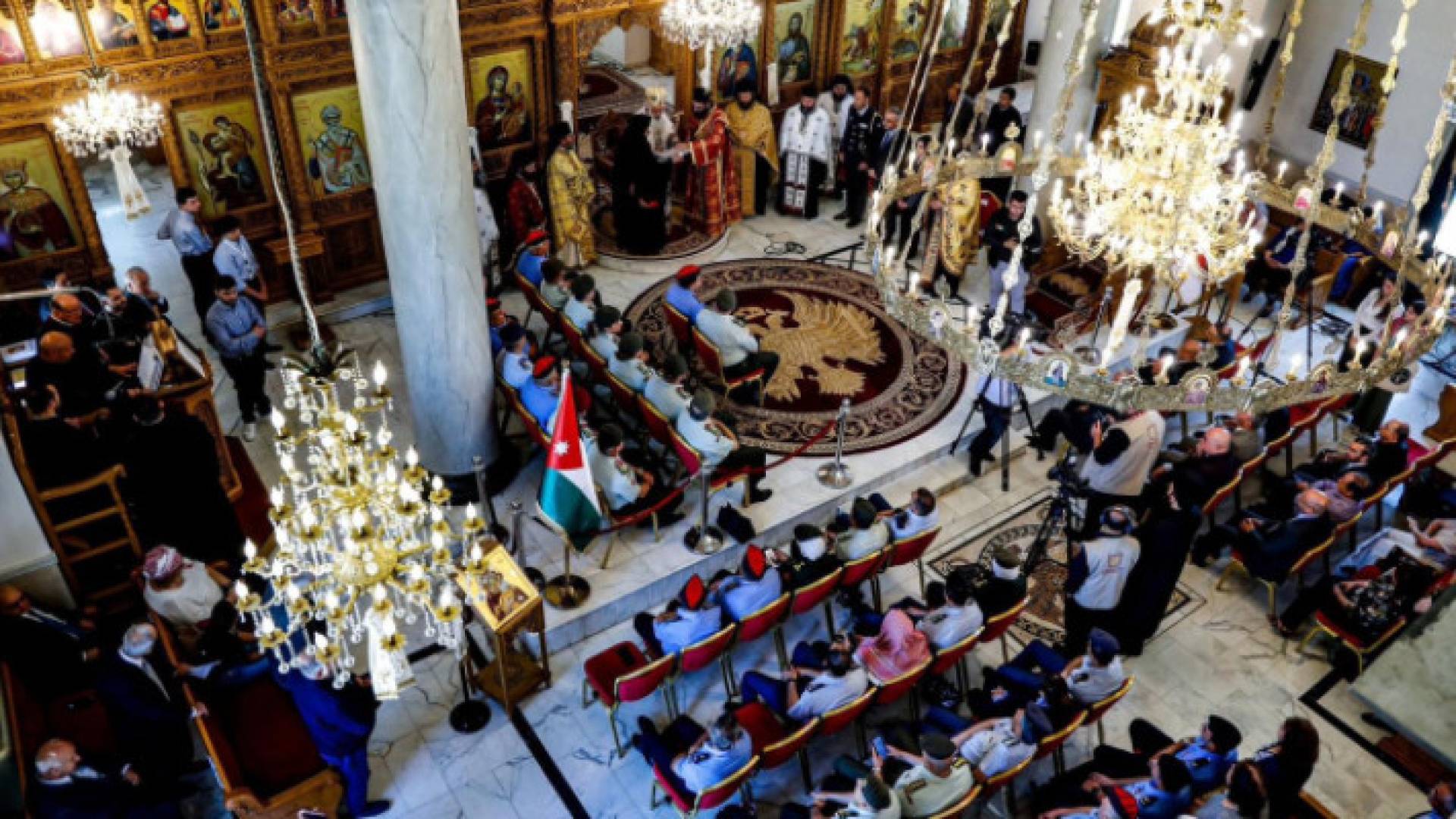 Roya News | Grand military presence at Orthodox Church Independence Day ...