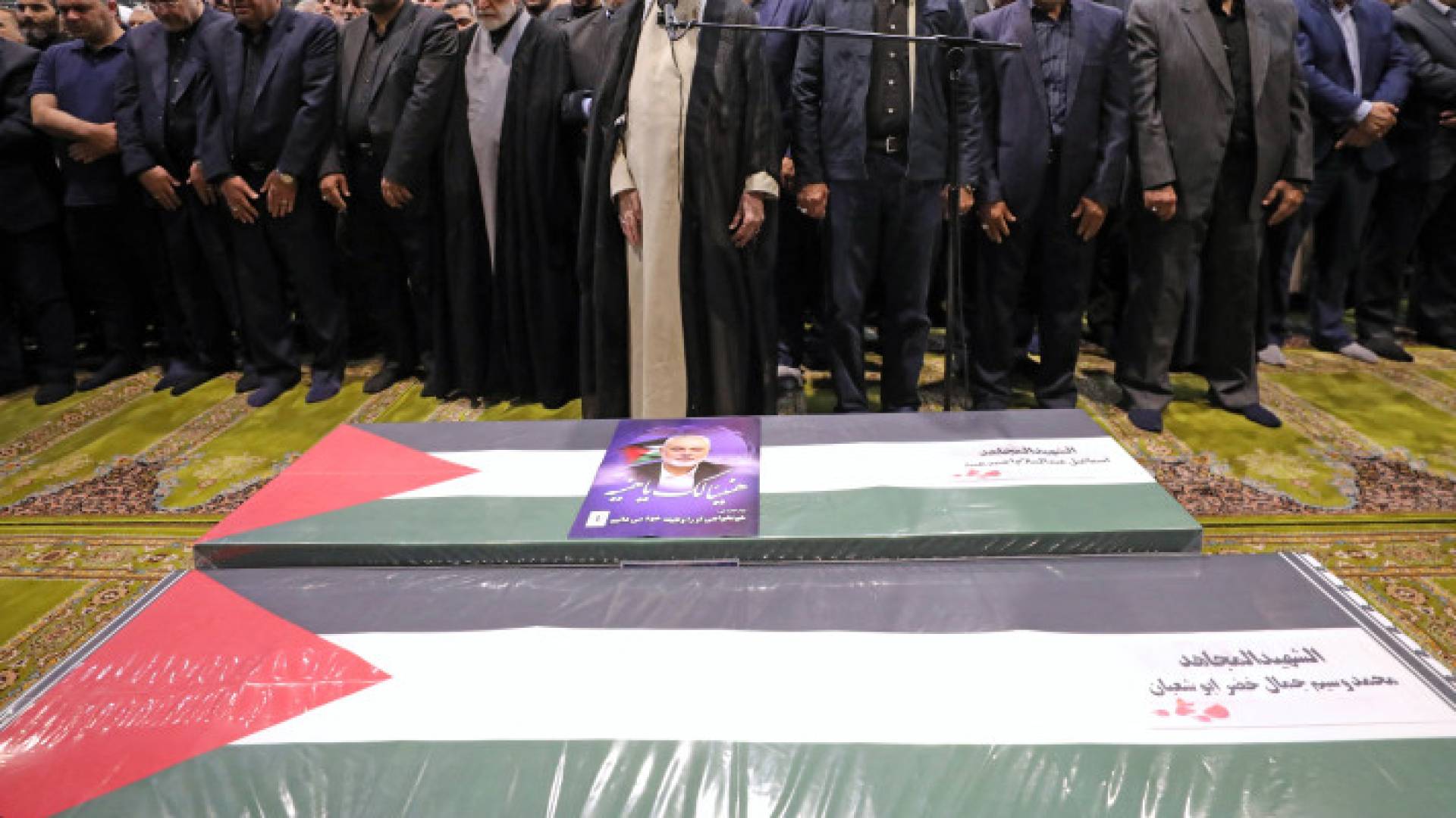 Roya News | Coffin of Ismail Haniyeh arrives in Qatar